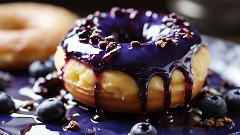 Blueberry Donut Glaze Recipe: Drool-Worthy Delights For Donut Lovers