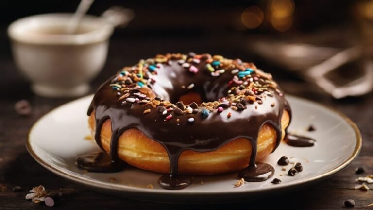 Chocolate Filled Donuts Recipe: Indulgent Homemade Treat