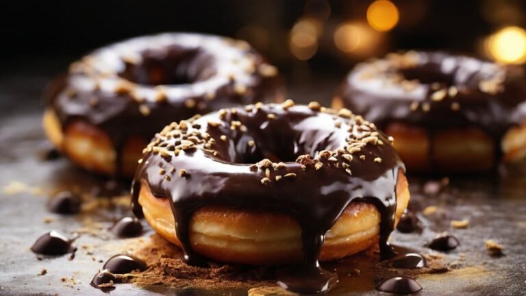 Chocolate Filled Donuts Recipe: Indulgent Homemade Treat