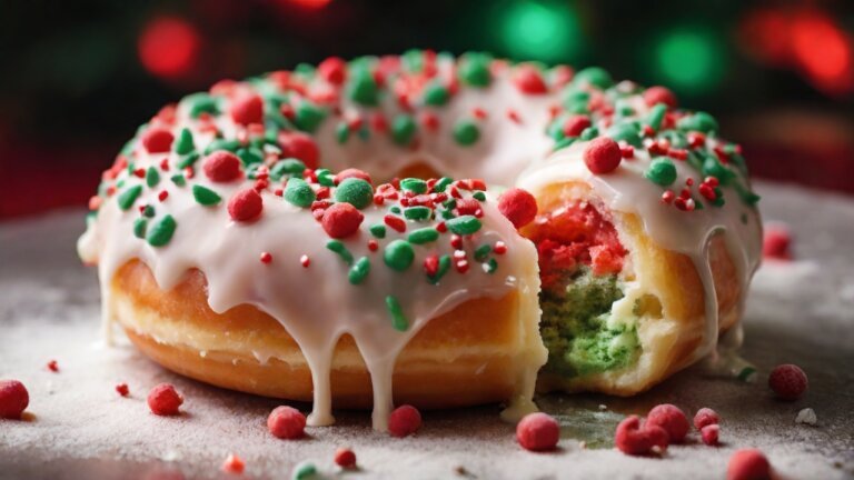Christmas Donut Recipe: Festive Treats For Holiday Delight