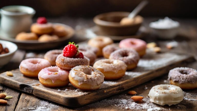 Keto Mini Donut Recipe: (Oven-Baked, No Frying Required!)