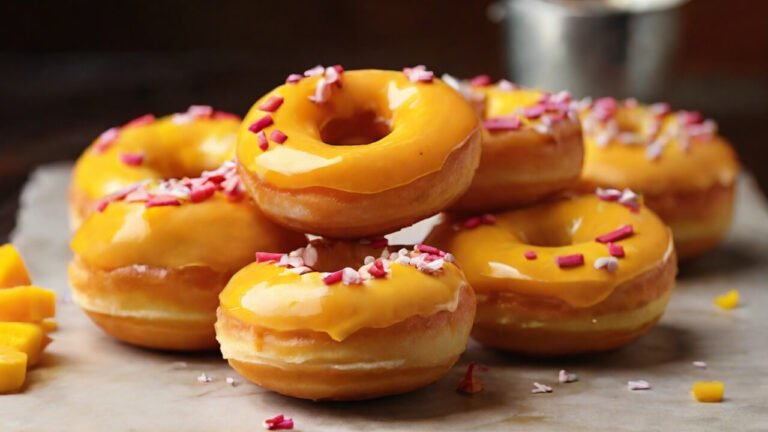 Mango Donut Recipe: Make Bakery-Worthy Donuts At Home
